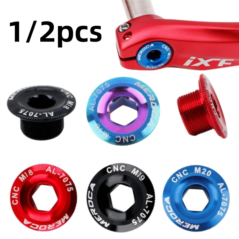 Bicycle-Crank-Arm-Fixing-Bolt-Crankset-Nut-Aluminum-Alloy-MTB-Bike ...