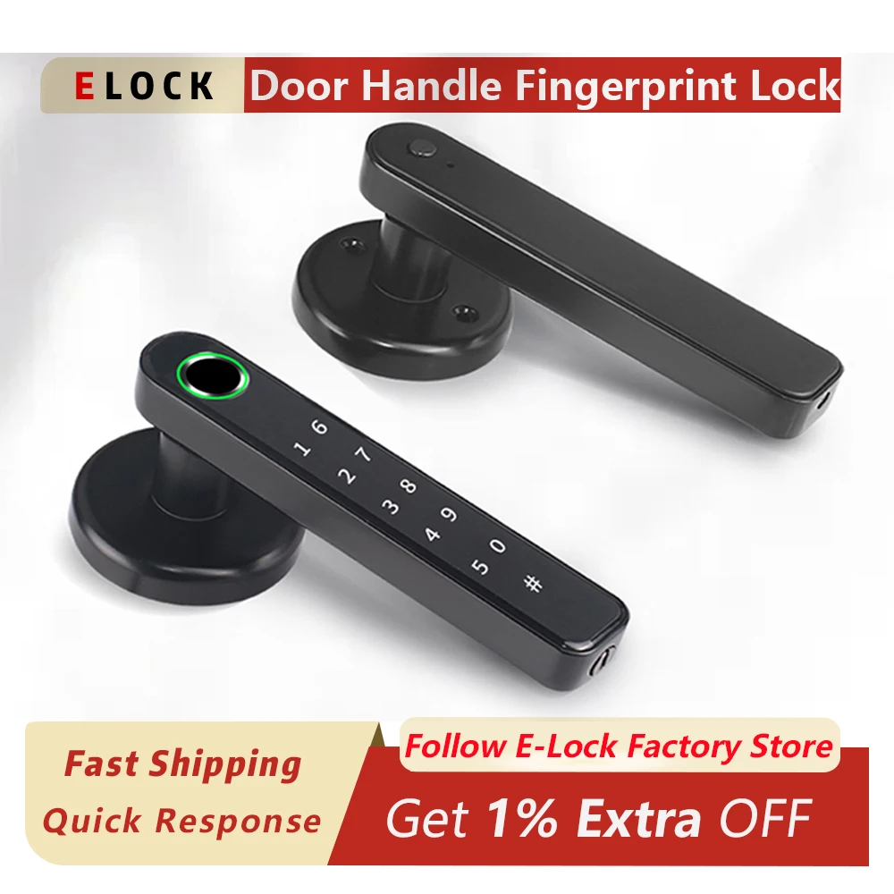 Door-Handle-Fingerprint-Lock-Smart-Door-Lock-Fingerprint-Electronic ...