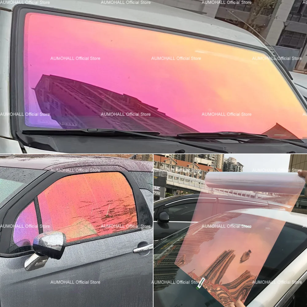 1Mx3M-VLT-87-Sunset-Purple-Red-Chameleon-Windshield-Foils-Violet-Decals ...