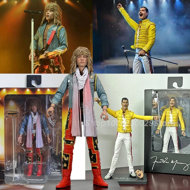 NECA-figura-de-la-Reina-Freddie-Mercury-versi-n-norteamericana-de-Jon ...
