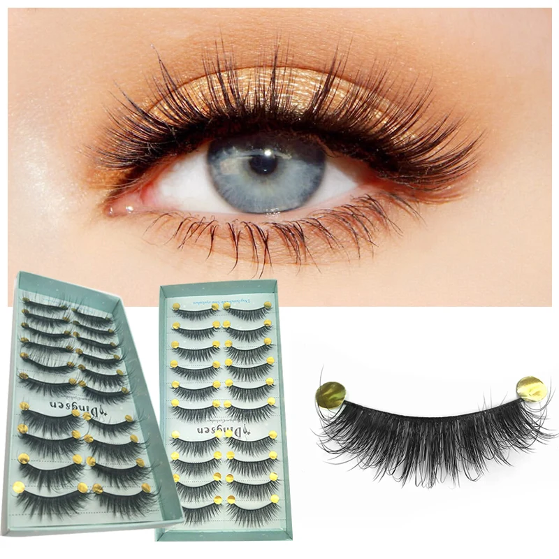 10-Pairs-Eyelash-DINGSEN-Factories-Price-Wholesale-Handmade-Beauty-Fans ...