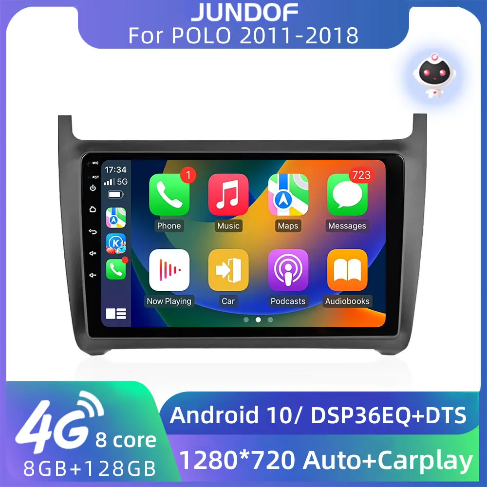 JUNDOF-REPRODUCTOR-Multimedia-con-pantalla-de-9-y-GPS-para-Volkswagen-autorradio-est-reo-2Din ...