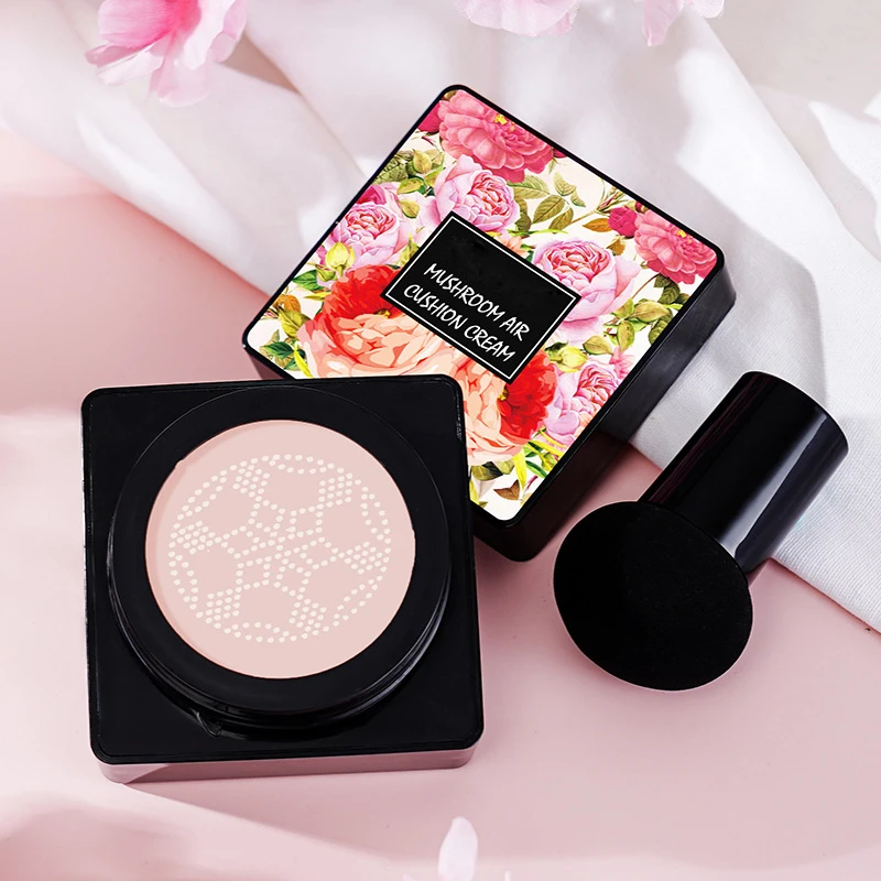 Mushroom Head Air Cushion BB Cream, Moisturizing Concealer Lasting Nude CC Liquid Foundation ...