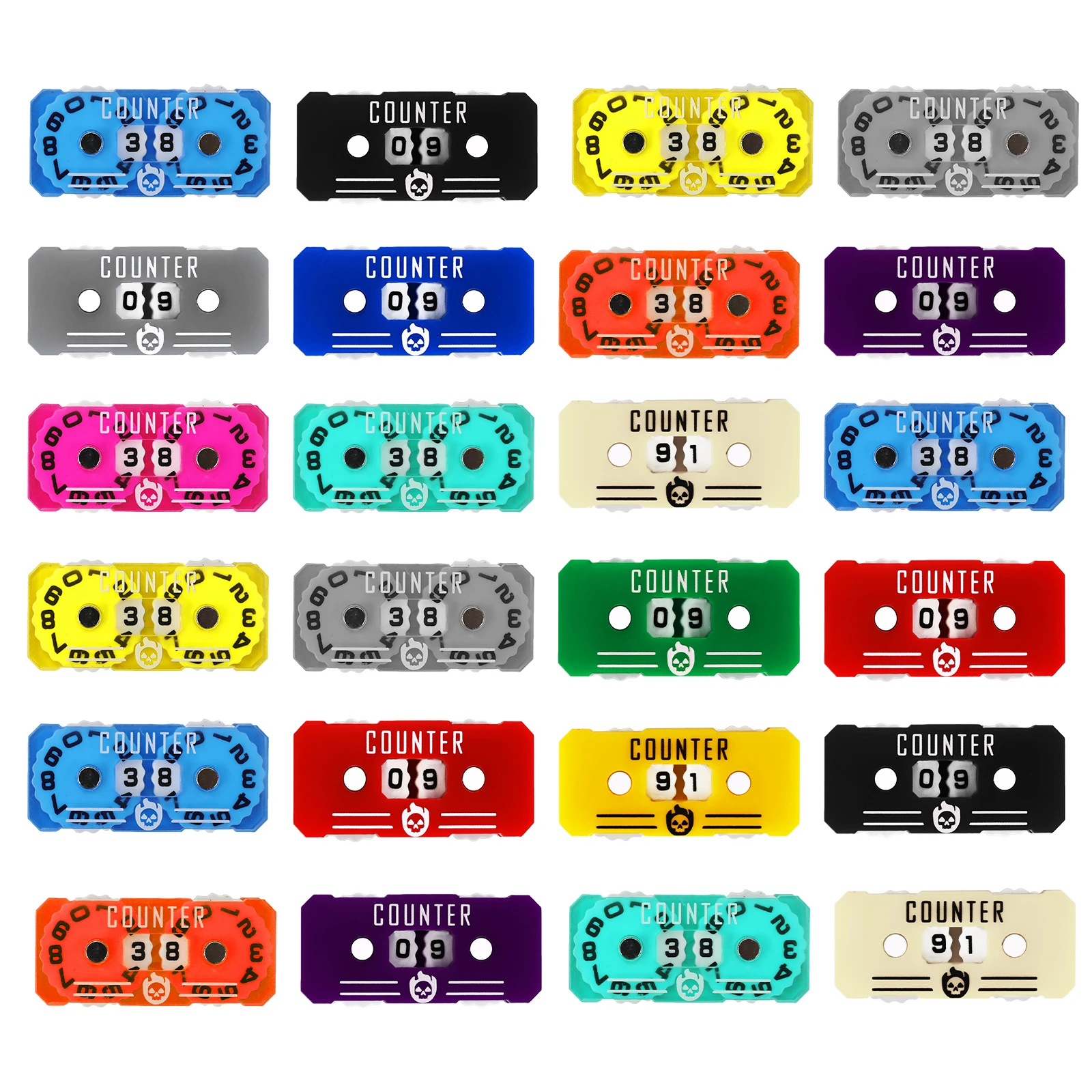 Dual Player MTG Life Counter Wound Tracker For MTG CCG TRPG Sci-Fi ...