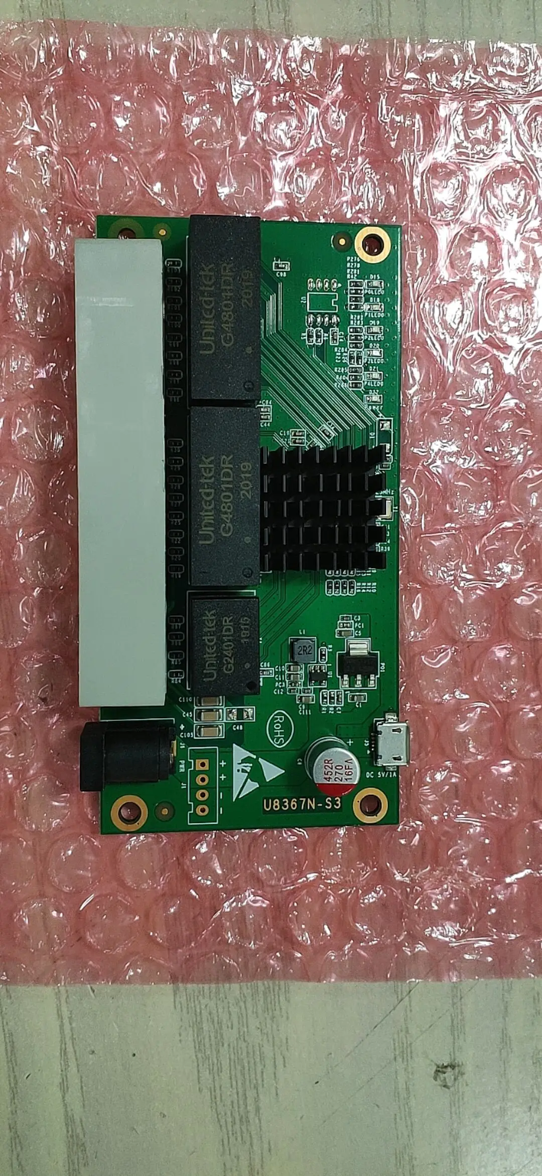 Rtl8367n Mini 5-port Gigabit Switch U8367n-s3