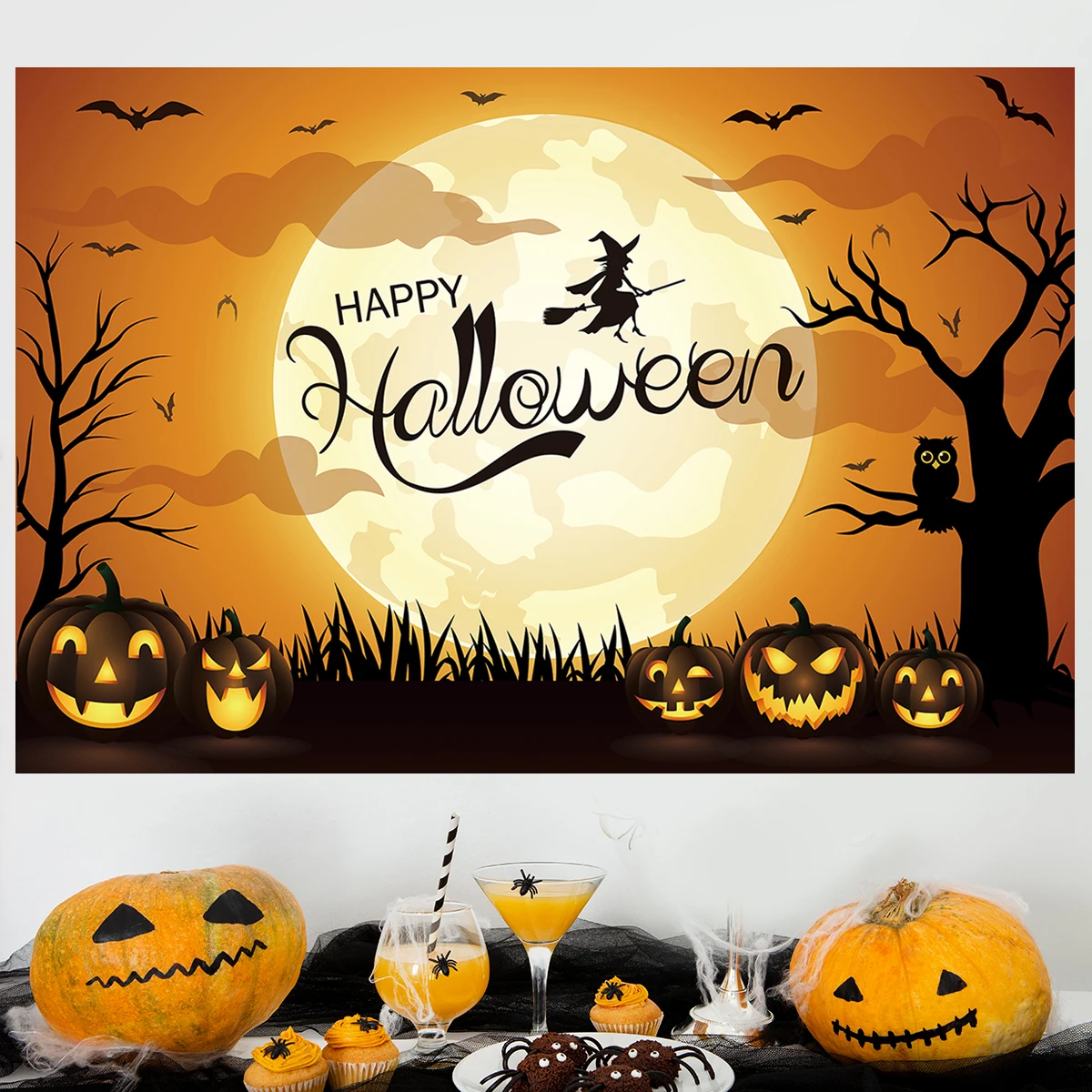 Halloween-Background-Backdrop-Happy-Halloween-Decoration-For-Home-Trick ...
