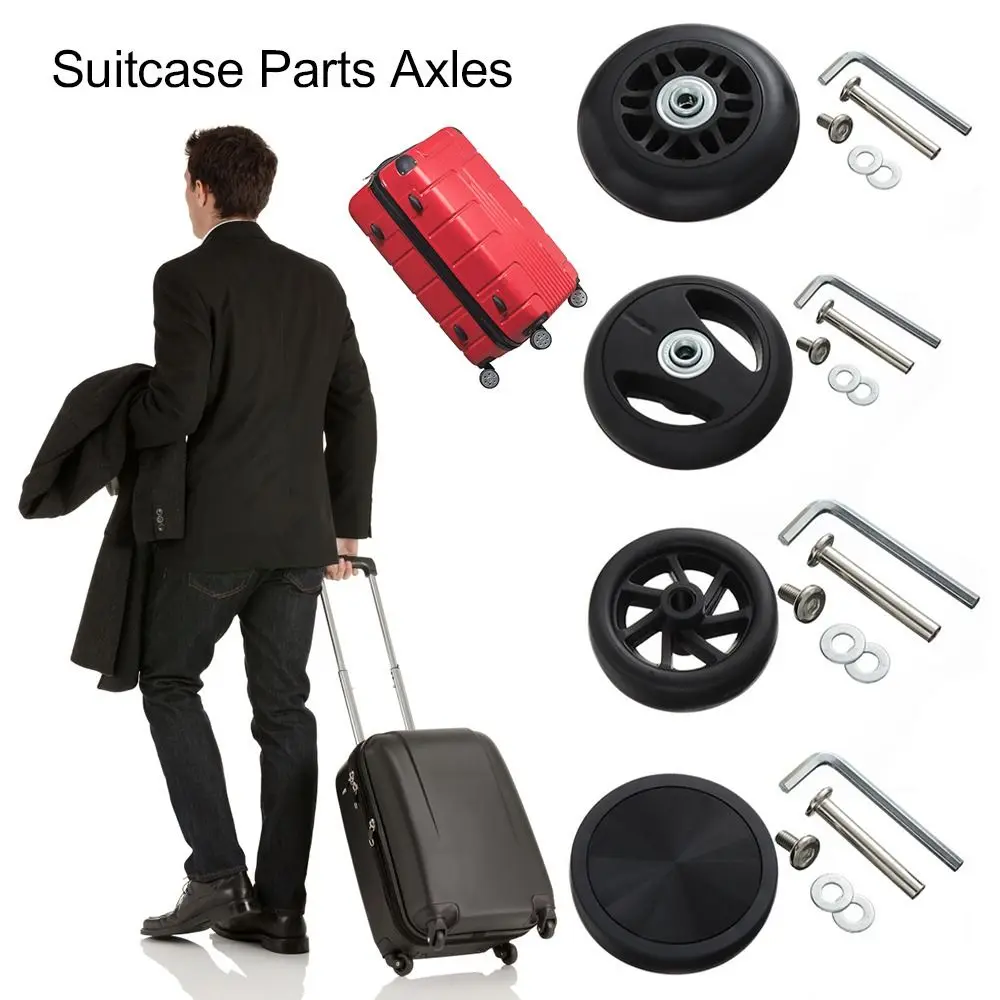 Durable Universal Replace Wheels With Screw Travel Luggage Wheels ...