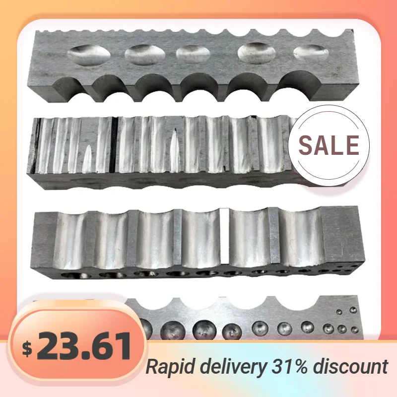 Jewelry-Bending-Shaping-tool-Steel-Block-Design-Forming-Block-Dapping ...