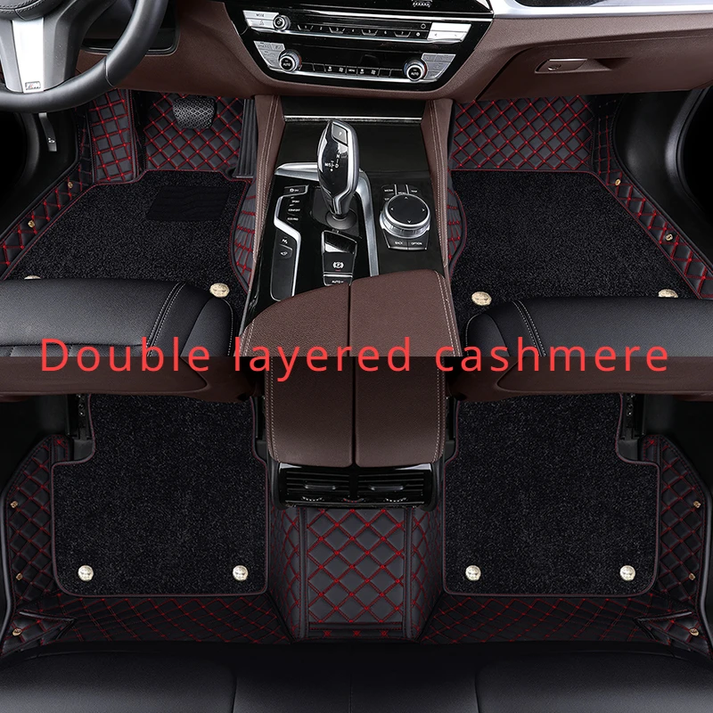 Custom-Bilayer-Color-Car-Floor-Mats-for-Mercedes-Benz-C-class-W203-2004 ...