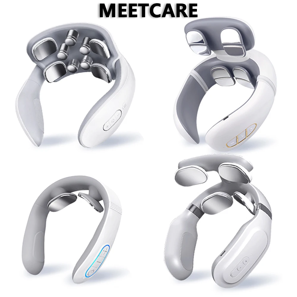 TENS Wireless Shoulder Massage Pulse Back Neck Massager Cervical ...