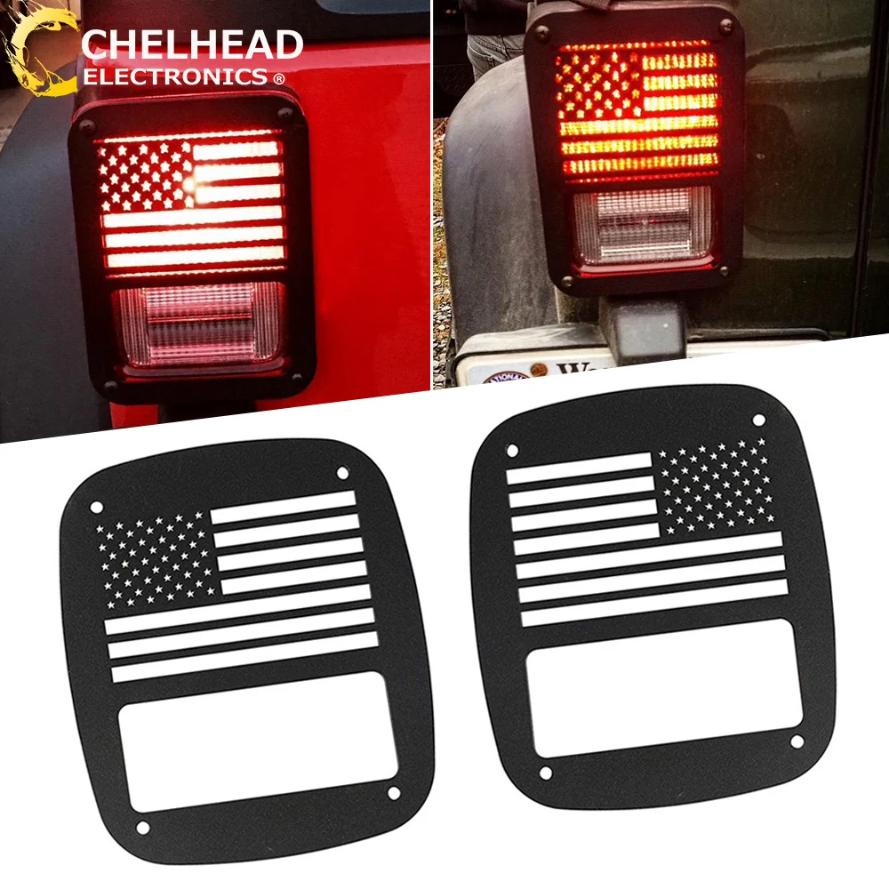 Rear Tail Light Guard Cover for Jeep Wrangler TJ YJ 1987-2006 Led Fog ...