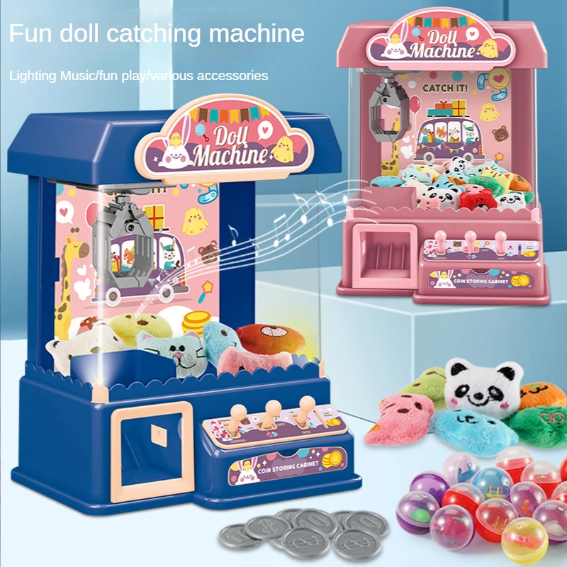 Children-Mini-Claw-Crane-Machine-Kids-Electric-Coin-Operated-Game ...