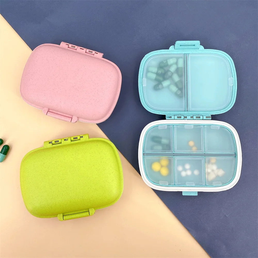8-grids-organizer-container-for-tablets-travel-pill-box-with-Seal-ring ...
