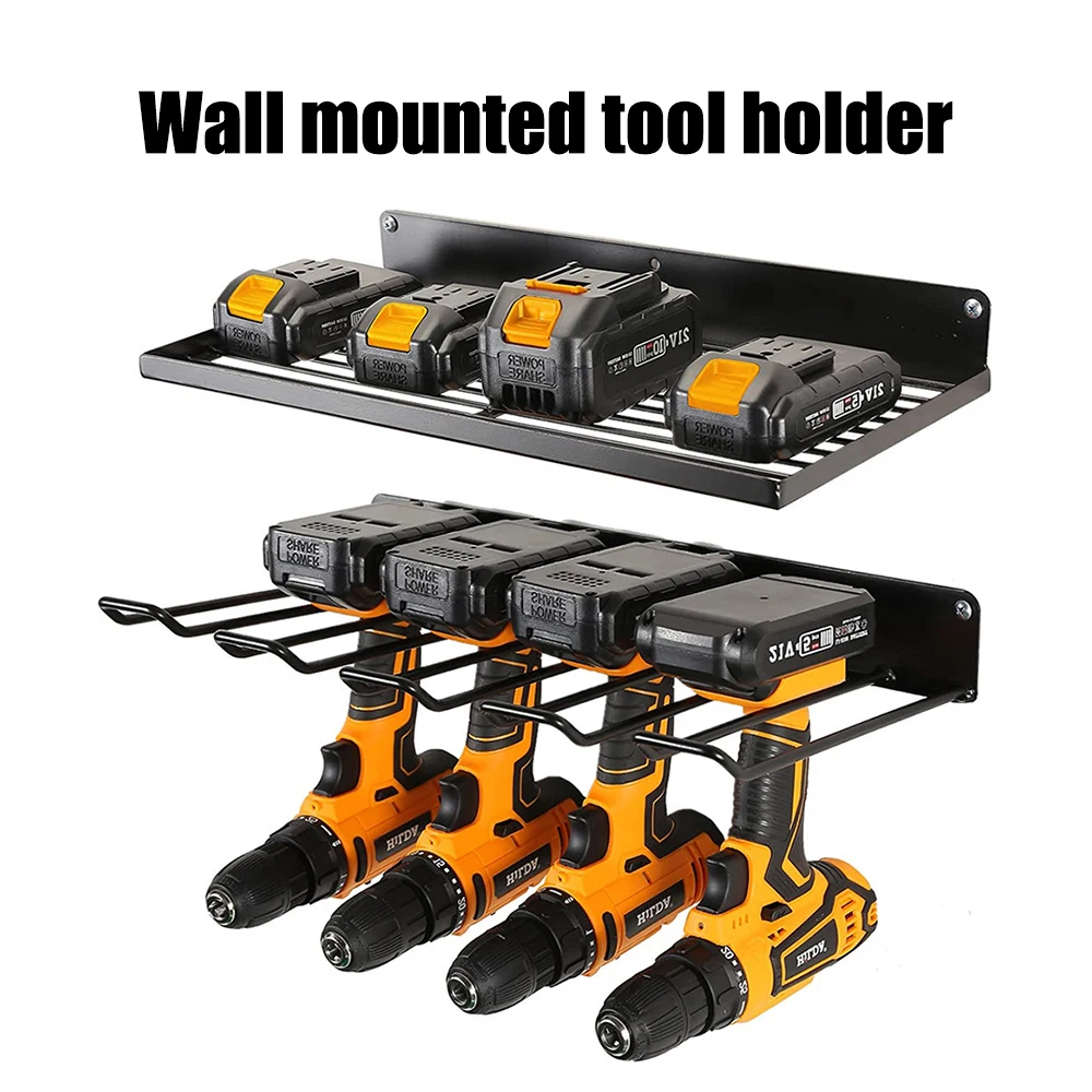 1PC-Iron-Hand-Drill-Screwdriver-Tool-Holder-Wall-Mounted-Storage-Rack ...