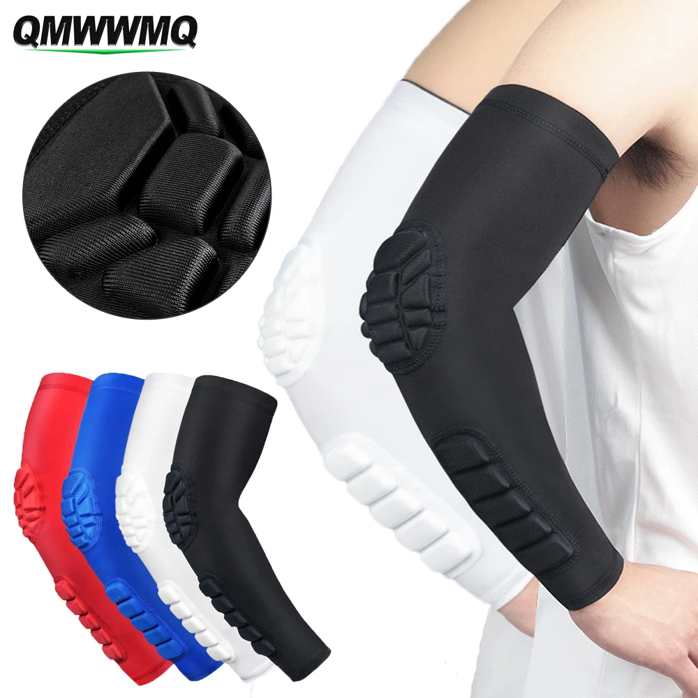QMWWMQ 1Pcs Elbow Pads, Compression Shooter Sleeves Men Women Arm ...