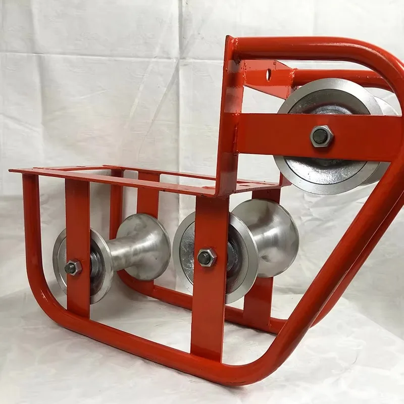 Underground Straight Line Electric Bridge Pulley Steel Pipe Cable ...