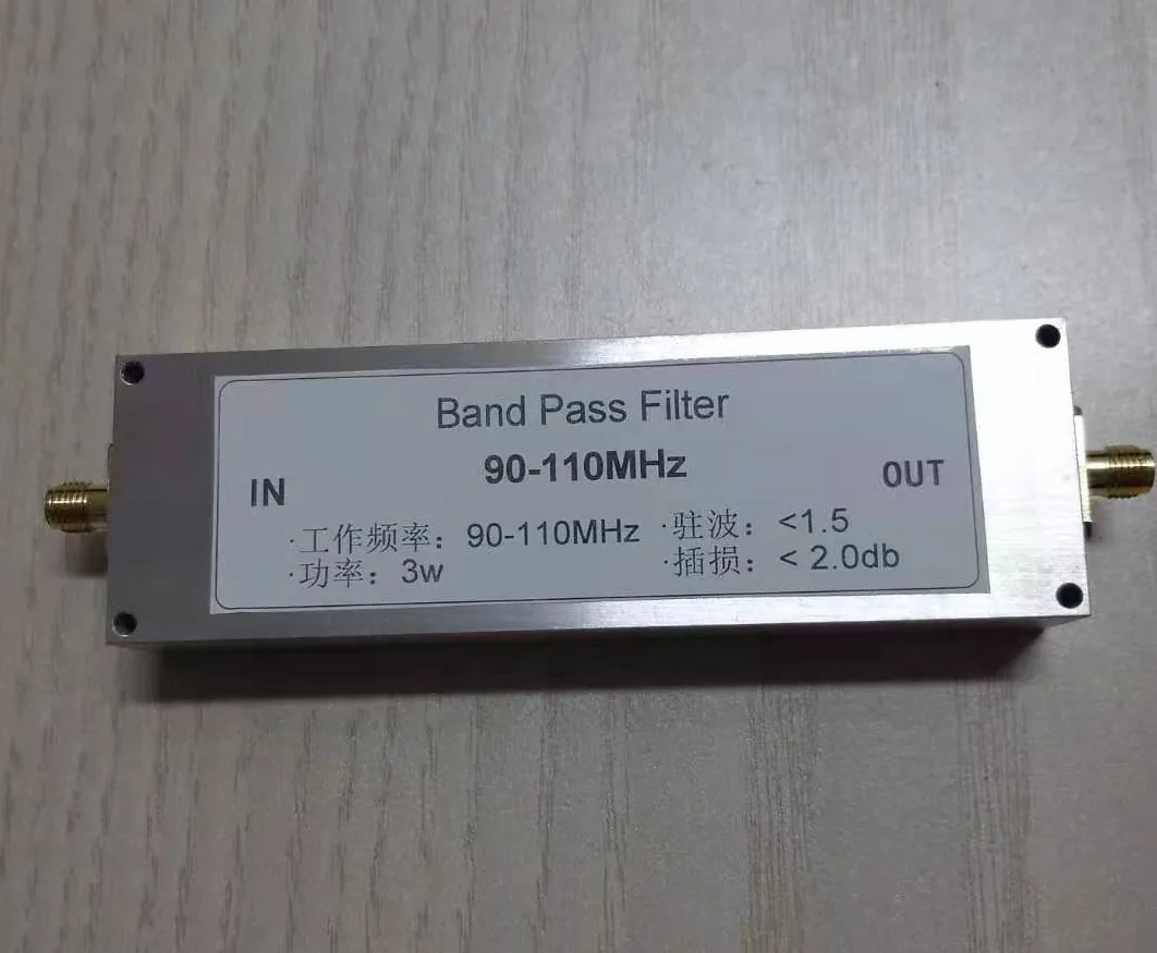 BPF-90-110 Band-pass filter FM frequency band 90-110MHz to prevent ...