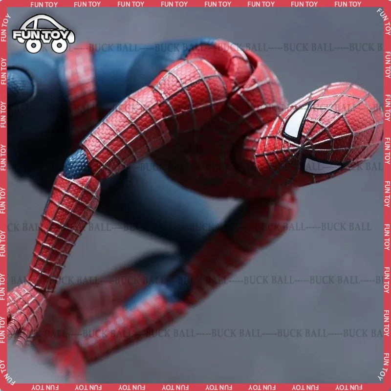 Marvel SHF Spider-Man 3 Anime Figure Tobey Maguire SpiderMan Action ...