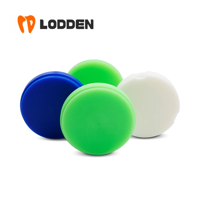 5pcs LODDEN Dental Laboratory WAX Dics 98mm Blue Brown Grey White for ...