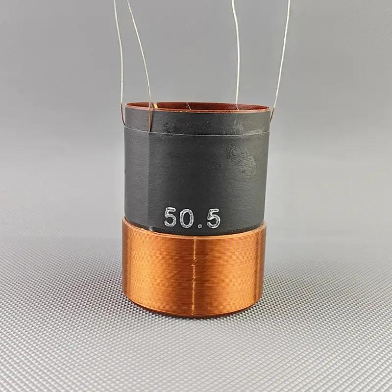 1pcs 50.5mm Dual Voice Coil 4 Ohm+4 Ohm Impedance Subwoofer Voice Coil ...