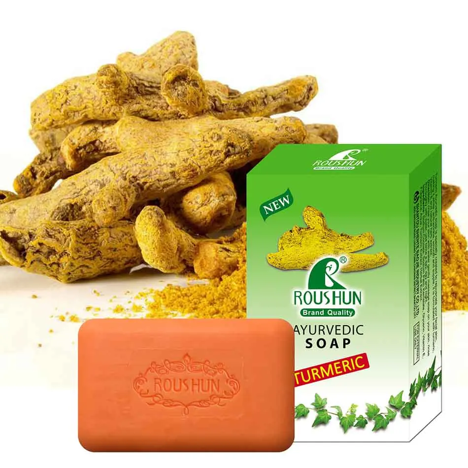 Turmeric-Soap-Bar-for-Body-Face-Anti-Acne-Kojic-Acid-Papaya-Handmade ...