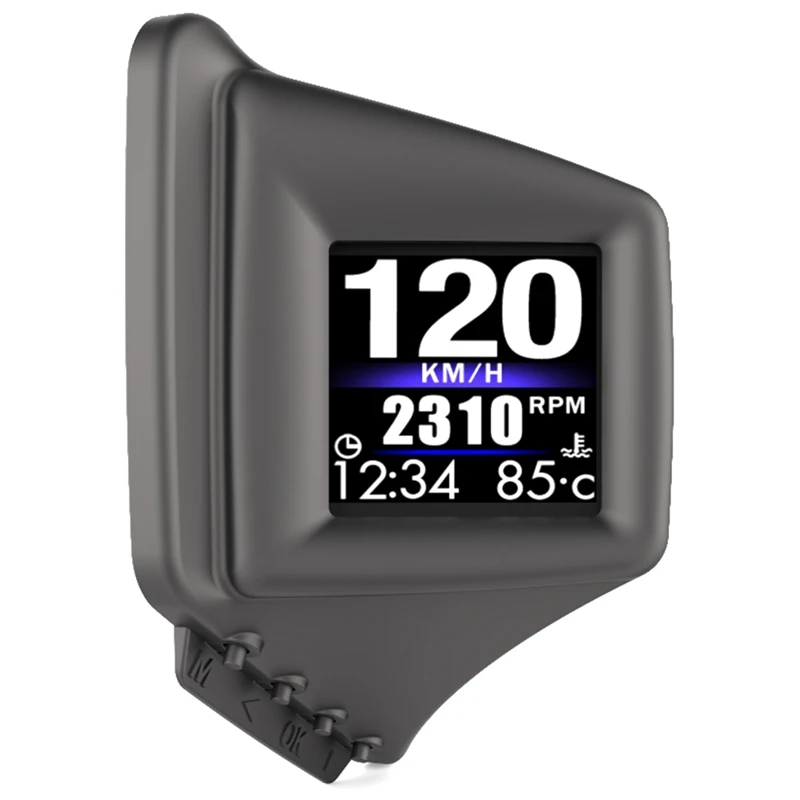 Car-HUD-Head-Up-Display-OBD2-GPS-Speedometer-With-Speedup-Test-Brake ...