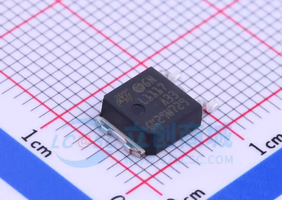 20PCS New original low voltage drop regulator LD1117ADT33TR L1117A33 3 ...