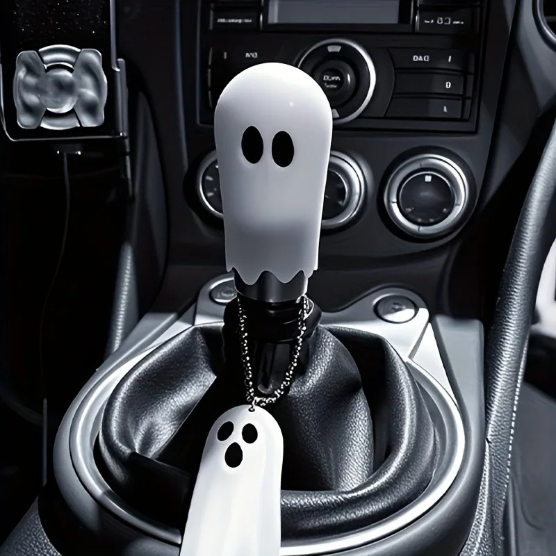 86mm Car Halloween Cute style Gear Shift Knob JDM Ghost Shift Head Knob ...