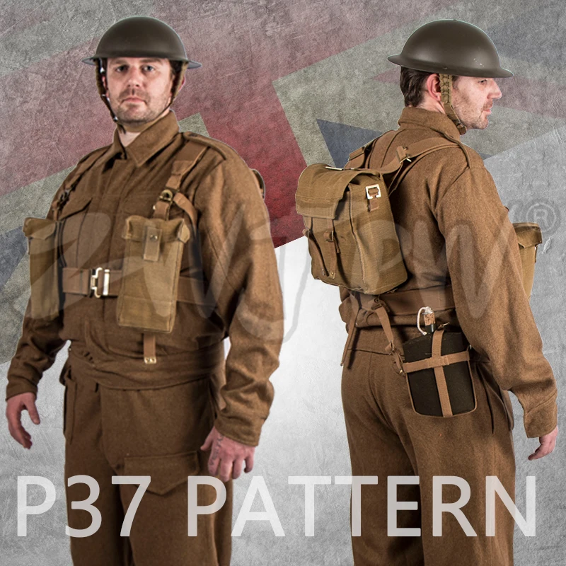 Wwii Ww2 Uk British Army P37 Suits & Equipment Winter Uniform Woolen ...