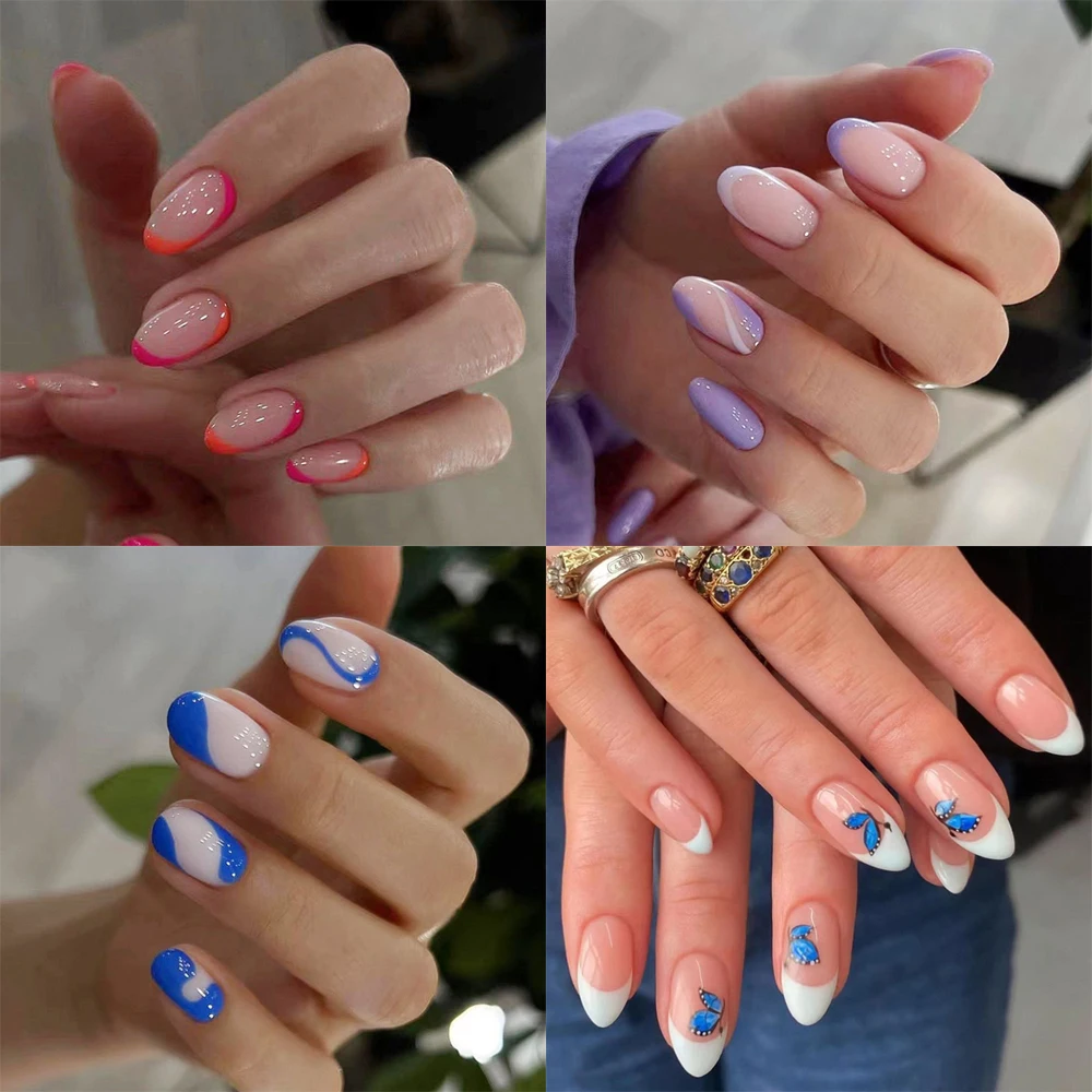 Round Acrylic Nails Designs