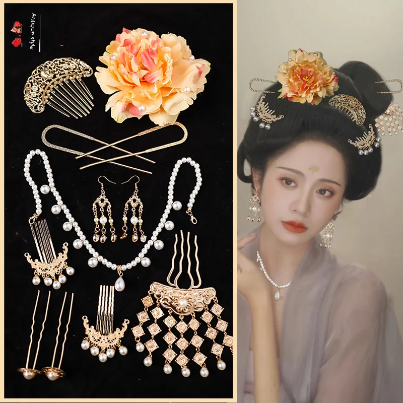 Elegant-Hanfu-Princess-Wedding-Hair-Accessories-Ancient-Chinese-Style ...
