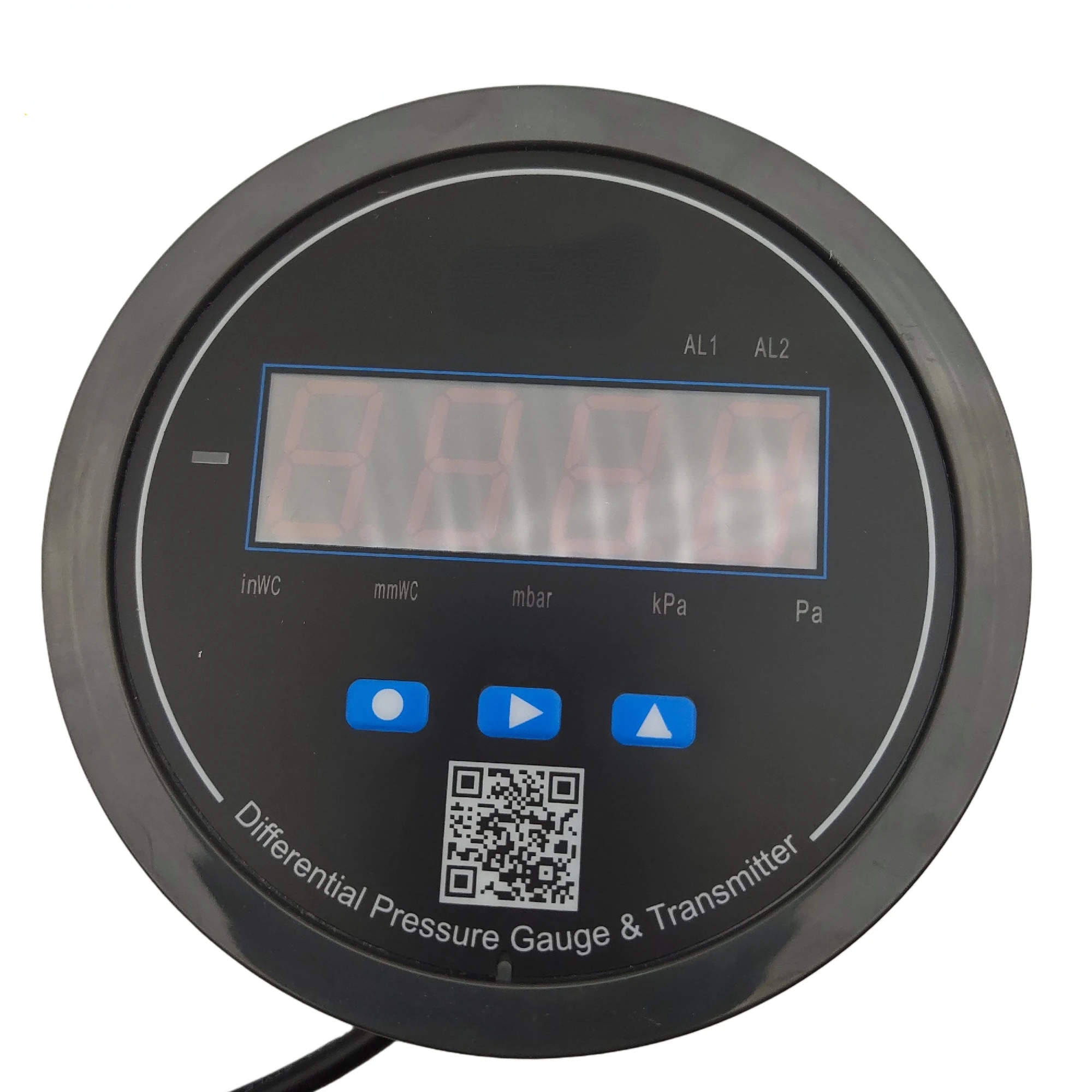 Differential Pressure Digital Gaugel Pressure Gauge Manometer ...