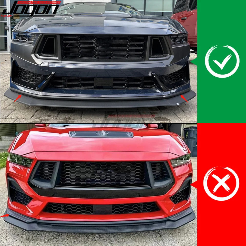 S650 Mustang Accessories KEWISAUTO Front Bumper Grille Trim For 2024 ...