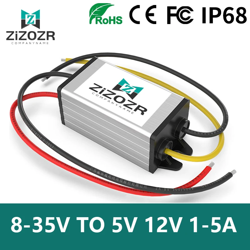 DC - DC Transformers 8-35V 12V 24V To 5V 12V 1A 2A 3A 4A 5A Buck ...