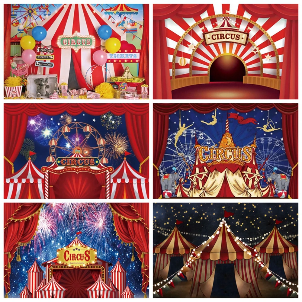 Circus Themed Background