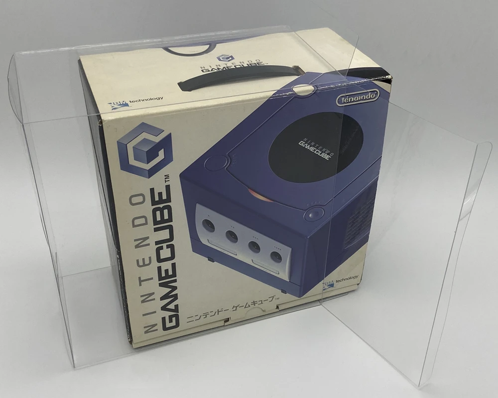 Transparent-Box-Protector-For-Nintendo-GameCube-NGC-Host-Collect-Boxes ...