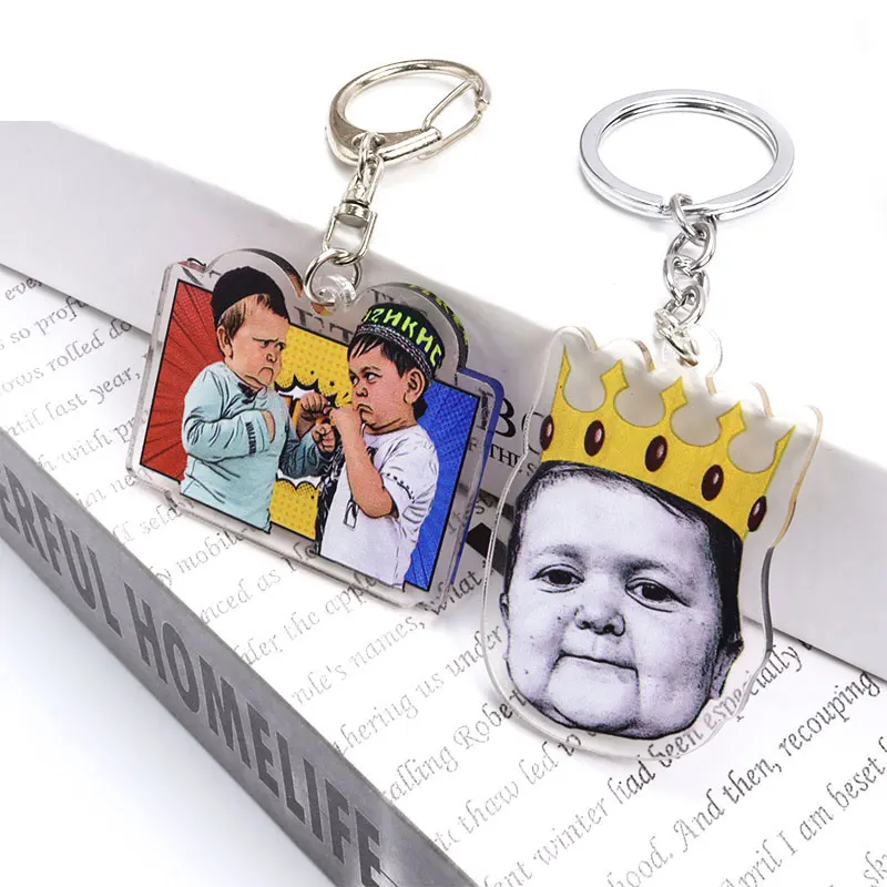 Hasbulla-Magomedov-Meme-Keychain-Kawaii-Cosplay-Catoon-Key-Chain-for ...