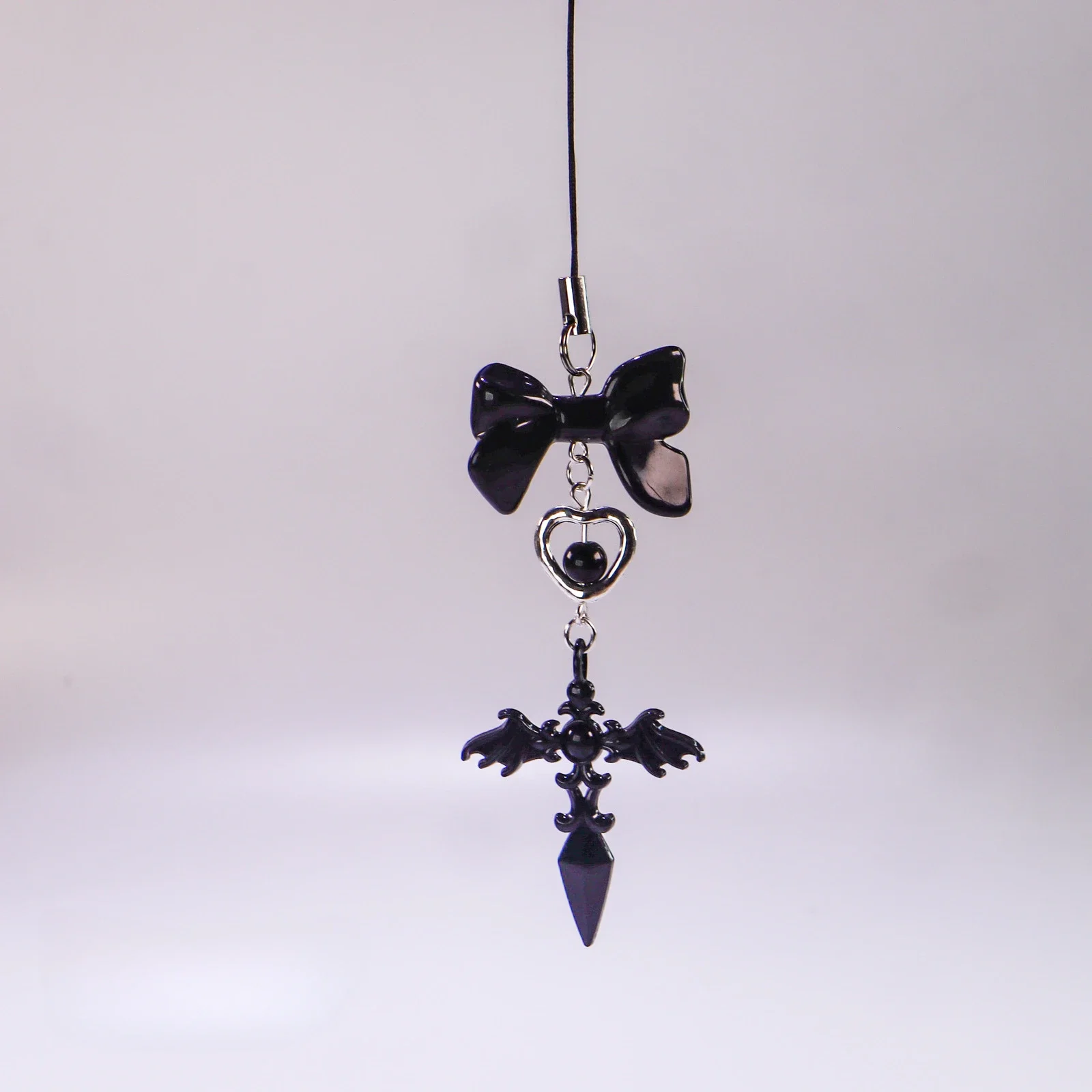 Cadena-de-ngel-g-tico-oscuro-cadena-Gu-Ben-bolso-de-libro-y-tarjeta ...