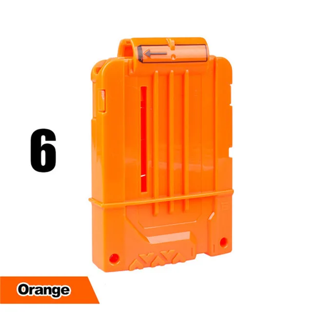 6 12 18 Orange Reload Clip For Nerf Magazine Round Darts Replacement ...