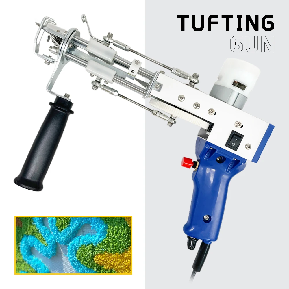 Electric-Carpet-Tufting-Gun-Hand-Gun-Carpet-Weaving-Flocking-Machines ...