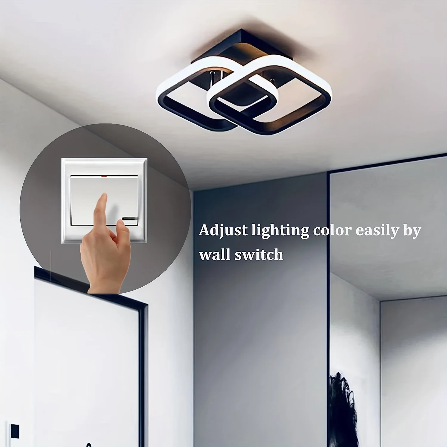 Modern-Led-Ceiling-Light-Cold-Neutra-Warml-3-Color-Temperature ...