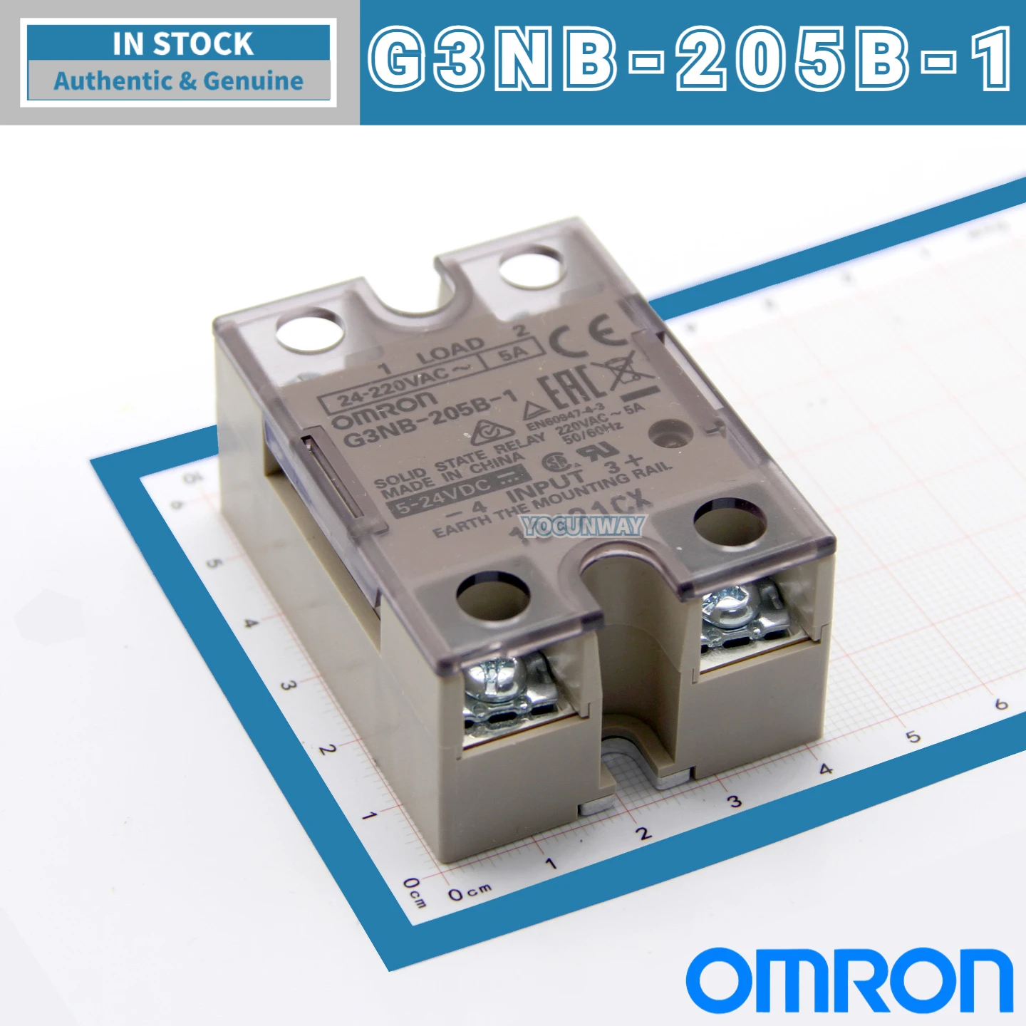 New-Authentic-Original-Japan-OMRON-Solid-State-Relay-G3NB-205B-1-210B-1 ...