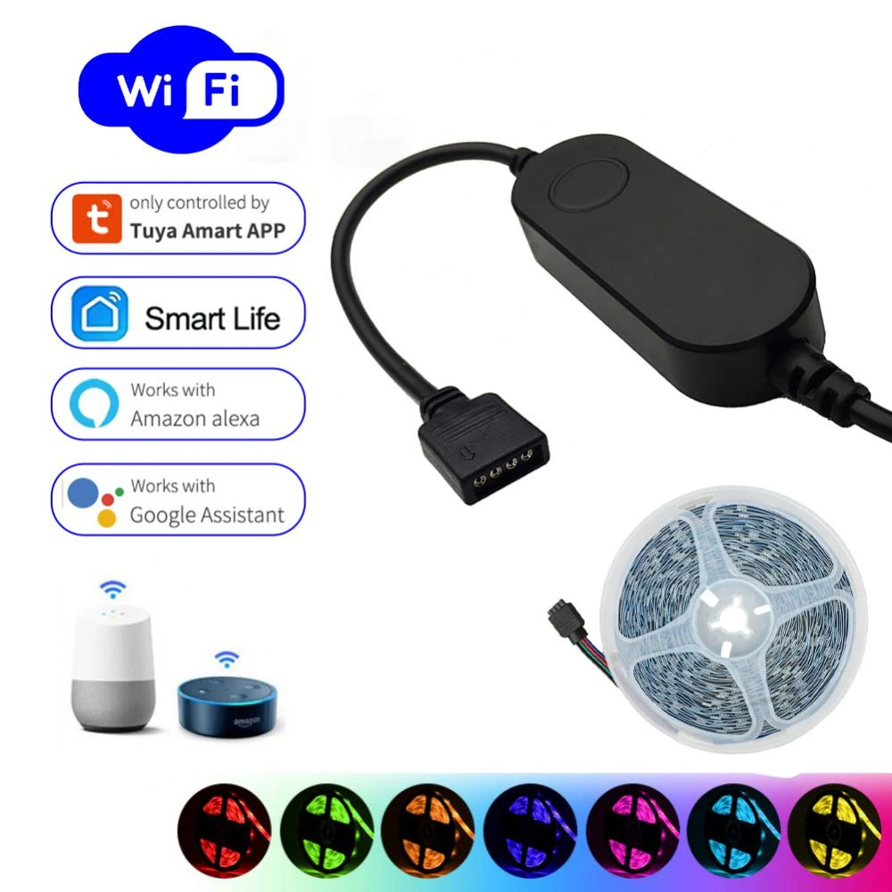 5v 24v Led Dimmable Controller Zigbee 4pin 5pin Rgb Rgbw Strip Lights ...