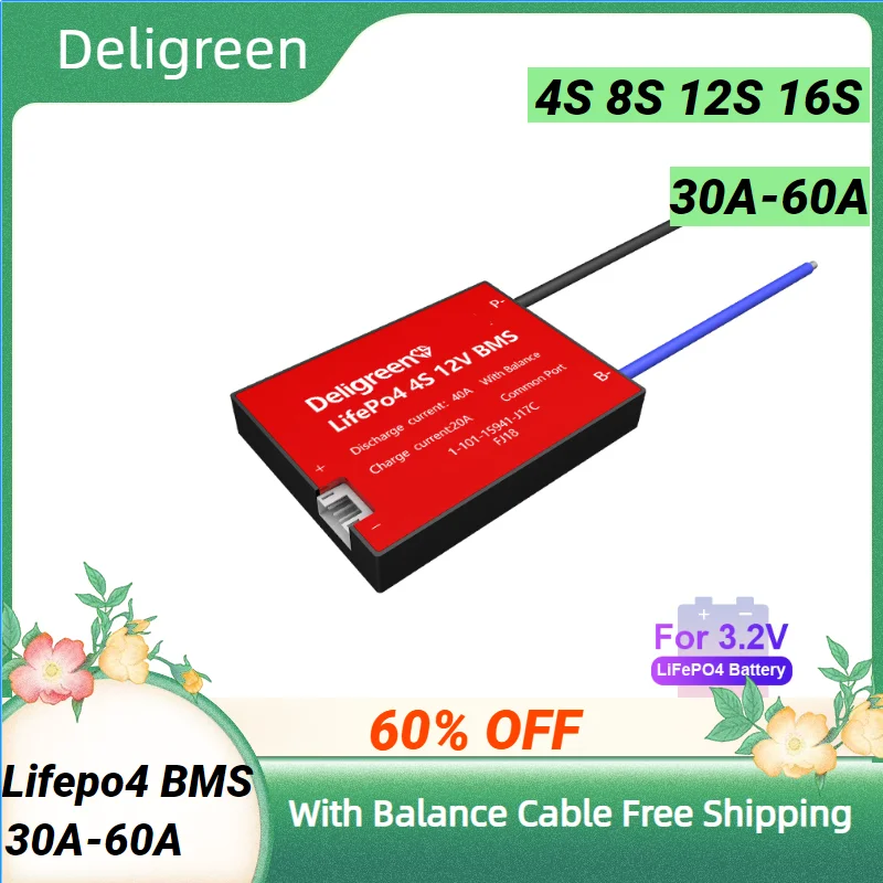 BMS 4S 12V 40A for LiFePO₄ Batteries: What You Really Need to Know ...