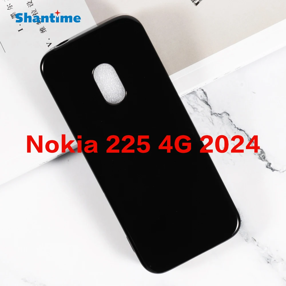 For-Nokia-225-4G-2024-Gel-Pudding-Silicone-Phone-Protective-Back-Shell ...