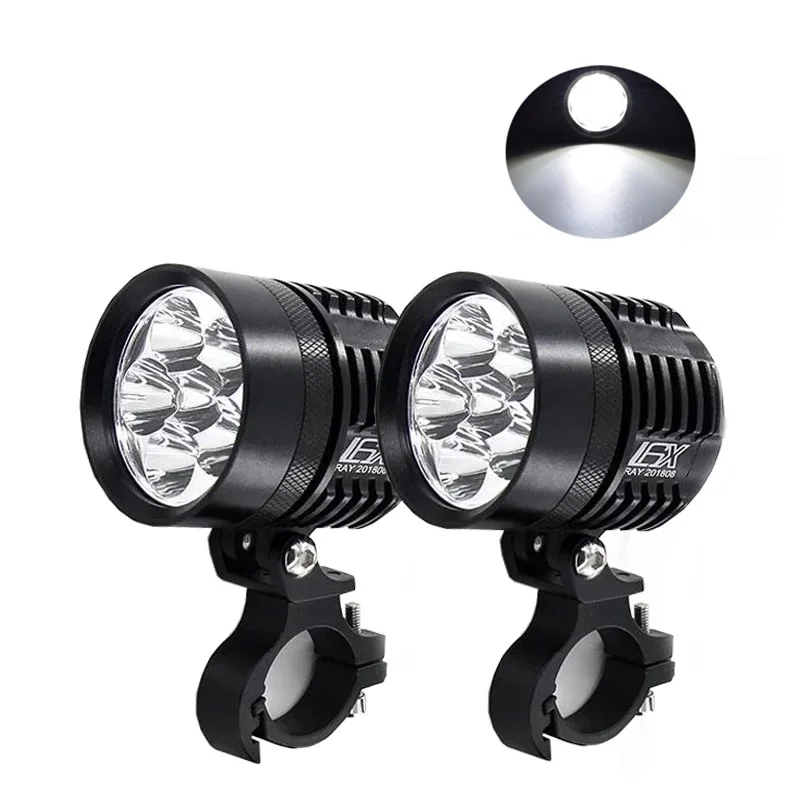 Faro-LED-Universal-L6X-para-motocicleta-foco-de-8000LM-para-Moto ...