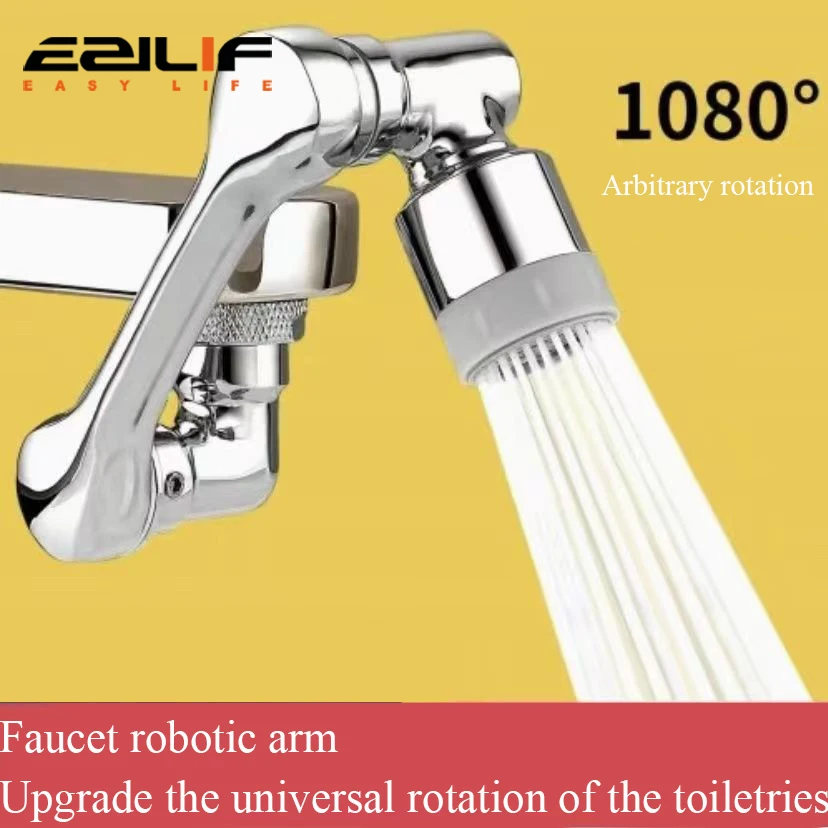 1080-Universal-Rotation-Faucet-Extender-Sprayer-Head-Kitchen-Robot-Arm ...