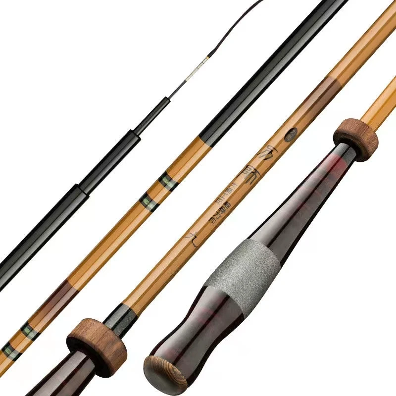 19/28 Tune Ultra Light Crucian Carp Fishing Rod Super Hard Taiwan Hand ...