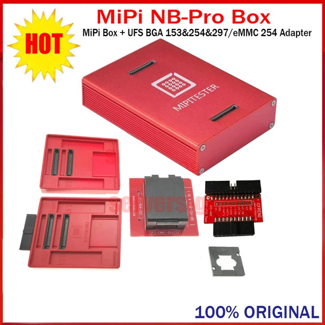 Soket MiPi Box Pro Programmer NB UFS IN Asli 2023 Baru, 42% OFF