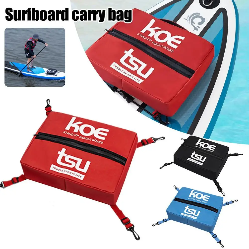 Paddle Board Deck Bag SUP Board Cooler Bags Portable Adjustable Deck ...